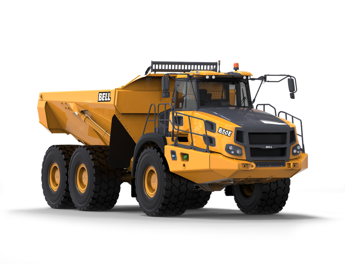 Bell Trucks America B45E ADT | Powerscreen of California