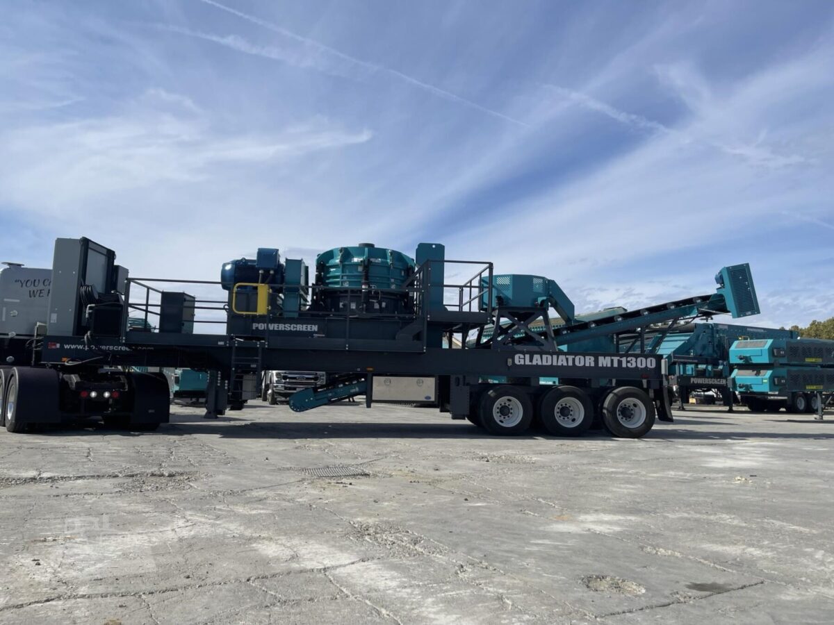 Used 2024 Powerscreen Gladiator MT1300 Cone Crusher